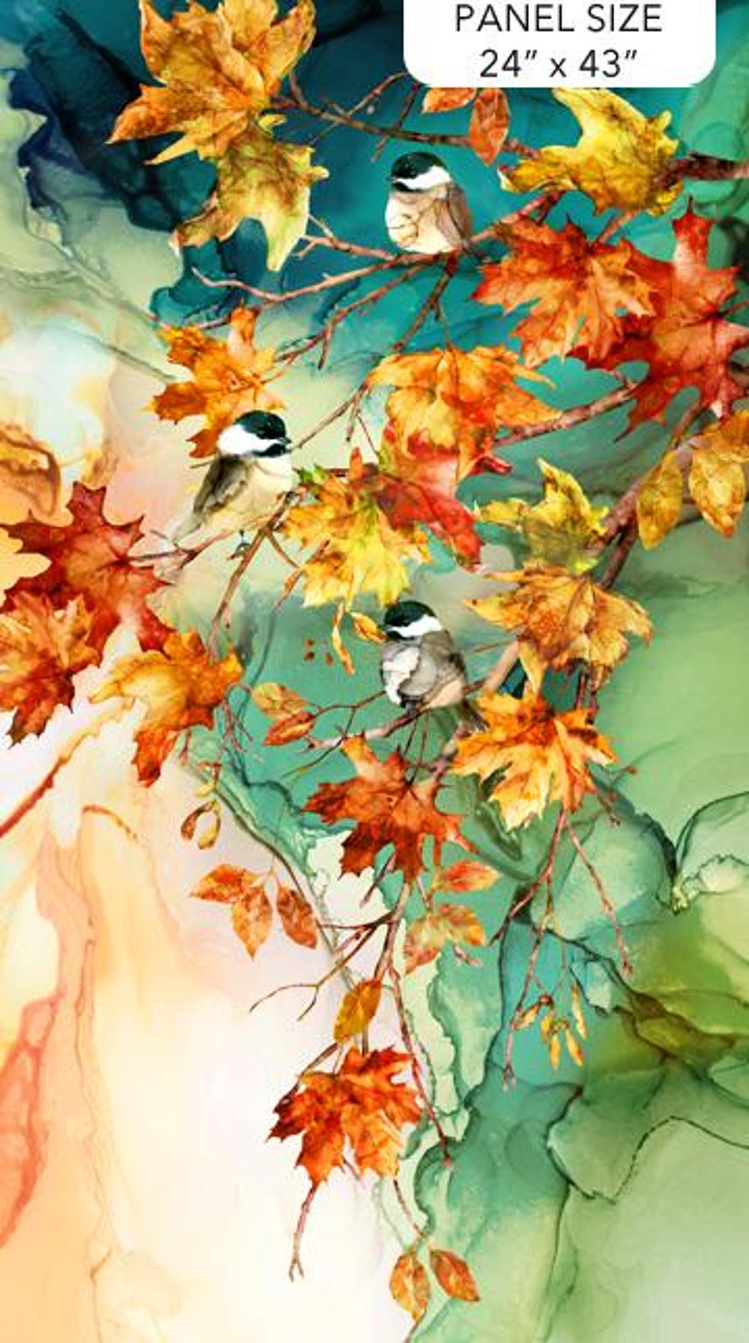 Autumn Breeze Panel by Northcott - 24" X 43" - Etsy