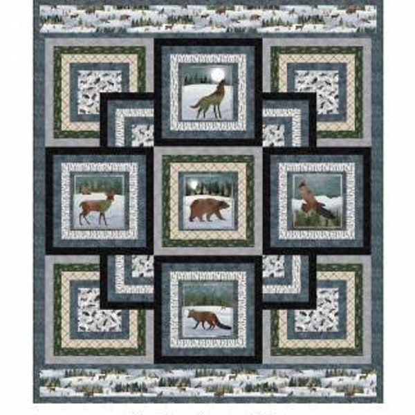 Panel Quilt Pattern - Etsy