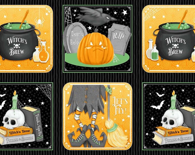 6 Block Panel From the Glow in the Dark - Nights of Olde Salem ...