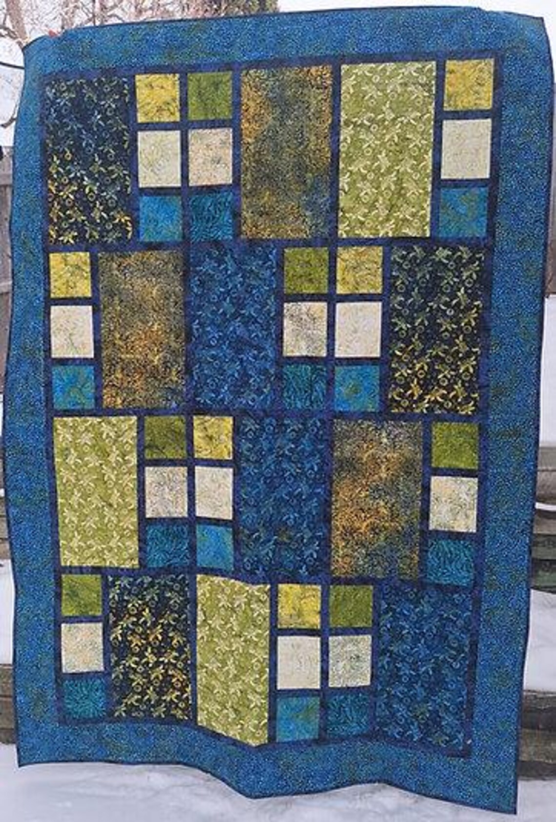PDF QUILT PATTERN - Divisions - Turtle Cove Quilt Pattern by Kari ...