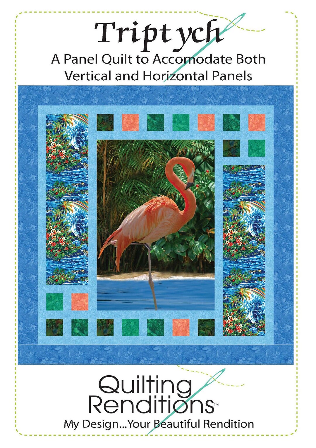 Quilt PATTERN - Triptych Pattern by Kari Nichols for Quilting ...