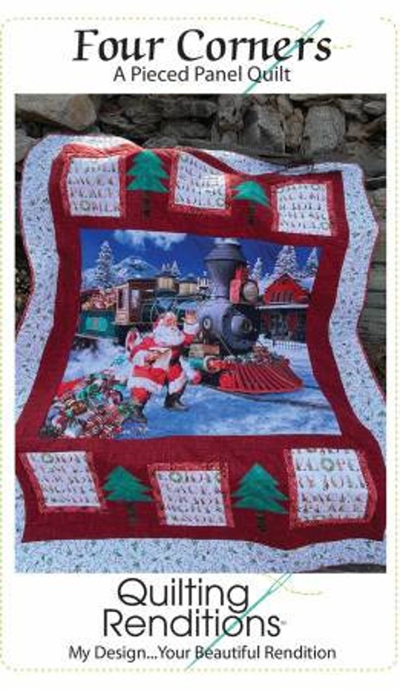 Quilt PATTERN Four Corners Quilt Pattern by Quilting - Etsy