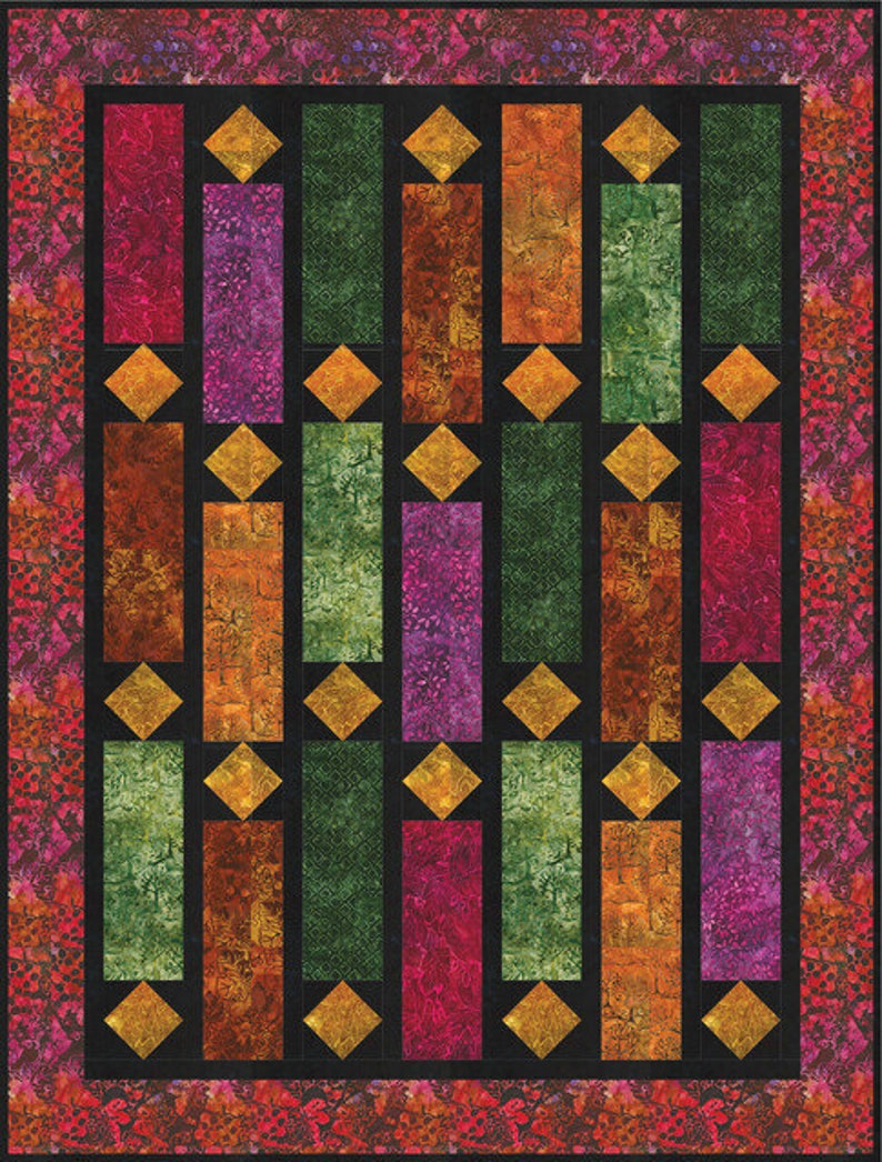 PDF QUILT PATTERN - Punctuation - Wine Country Pattern by Kari Nichols ...