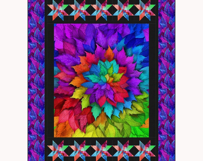 Quilt PATTERN Lone Wolves Pattern by Castilleja Cotton 50 X 74 - Etsy