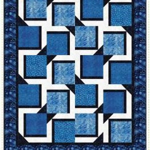 Quilt PATTERN - Bow Tie Pattern by Quilting Renditions - Lap, Throw ...