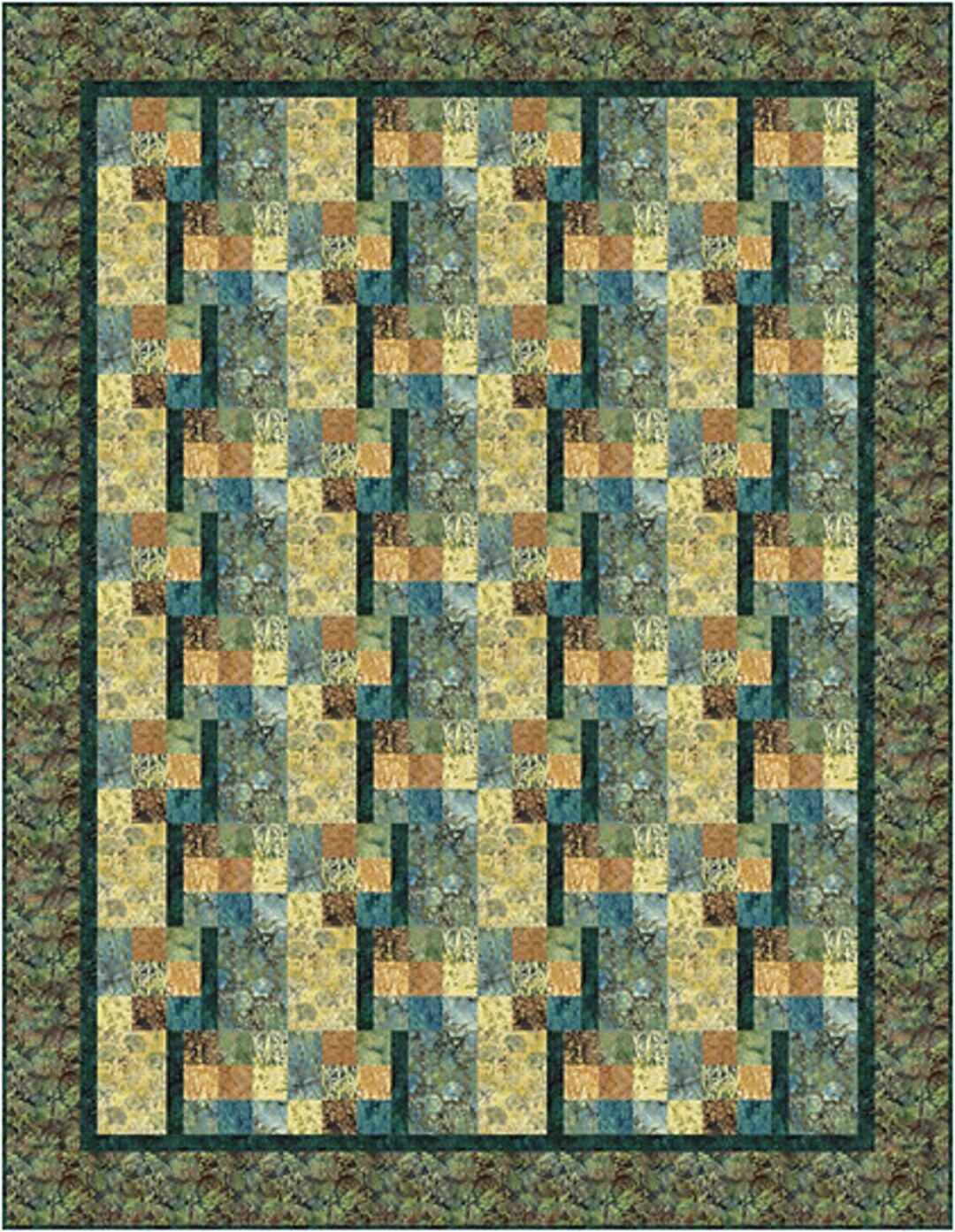 PDF QUILT PATTERN - Potpourri - Natural Healing Quilt Pattern by Kari ...