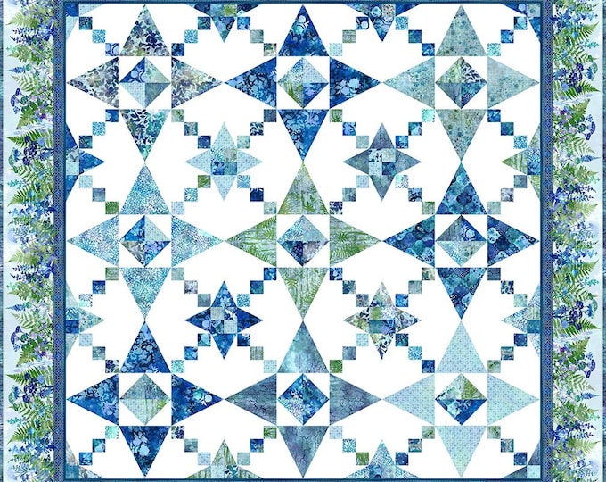 Quilt PATTERN Haven Calm Quilt Pattern by in the Beginning Fabrics 91 1 ...