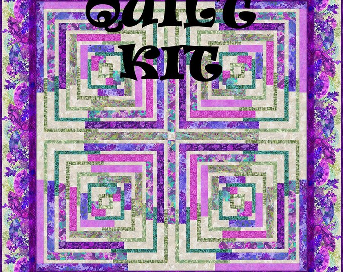 Quilt Kit Step Into Moonlight Quilt Kit With Henry Glass Fabrics Fabric ...