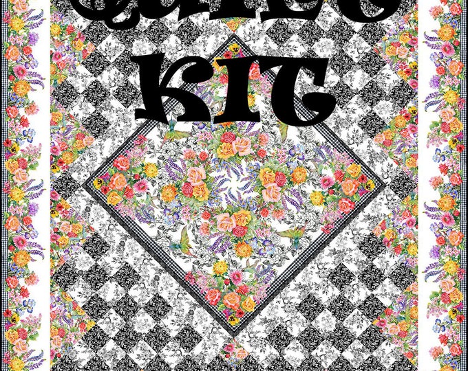 Quilt Kit - Decoupage Panel Quilt Kit by Jason Yenter for in the ...