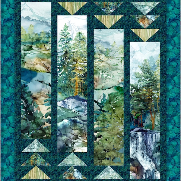 Cedarcrest Falls Pattern - Etsy
