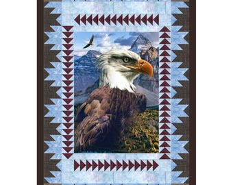 Quilt PATTERN Lone Wolves Pattern by Castilleja Cotton 50 X 74 - Etsy