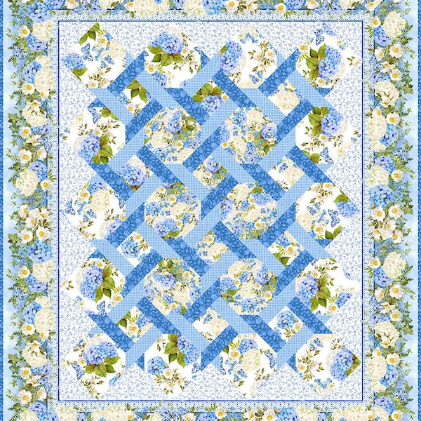 Garden Quilt Pattern - Etsy