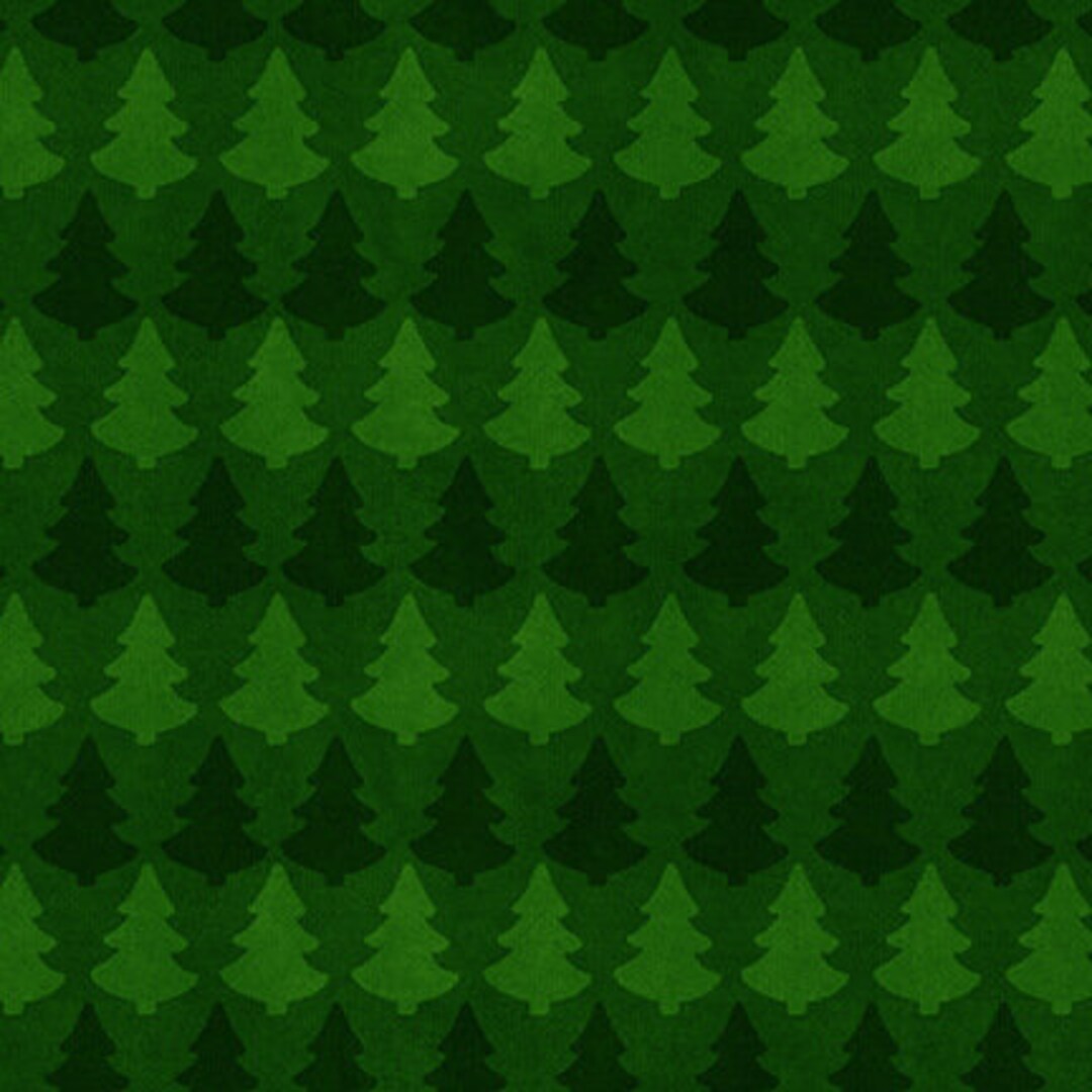 Monotone Trees - Green From the Timber Gnomies Tree Farm Collection by ...