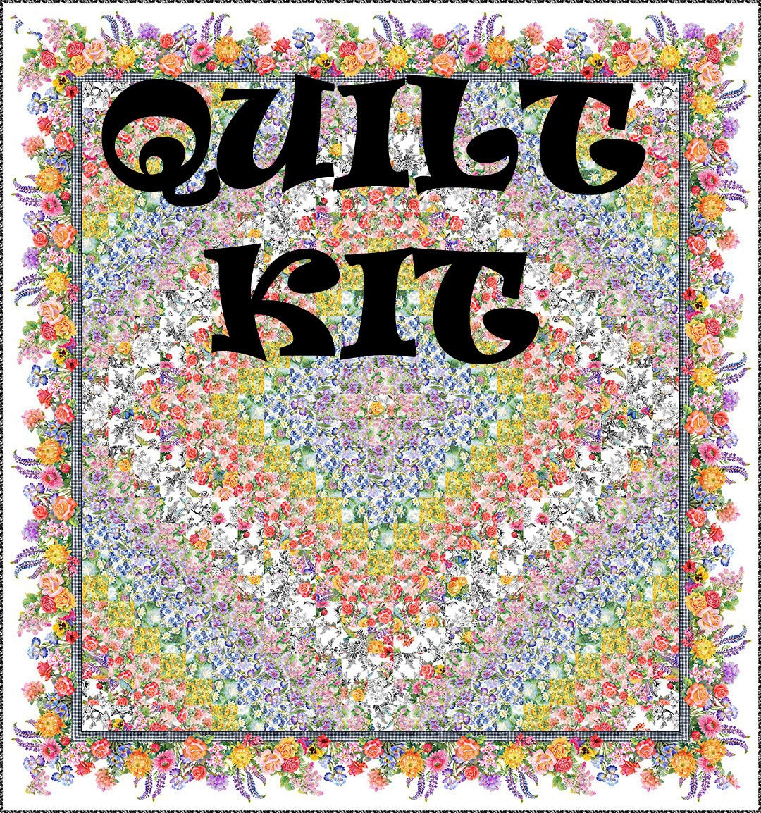 Quilt Kit Decoupage Trip Quilt Kit by Jason Yenter for in the Beginning ...