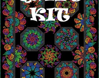 Quilt Kit - Decoupage Trip Quilt Kit by Jason Yenter for in the ...