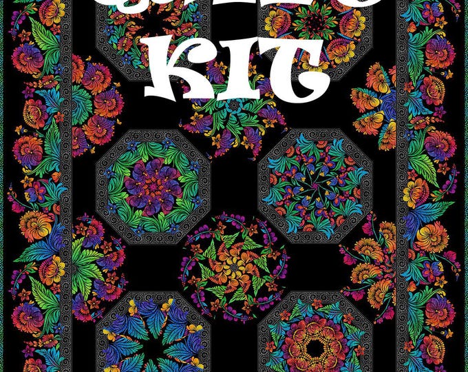 Quilt Kit - Autumn Celebration Wreath Quilt Kit by in the Beginning ...