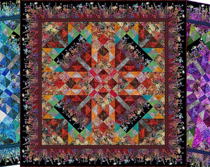 Quilt PATTERN - Autumn Celebration Wreath Quilt Pattern by in the ...