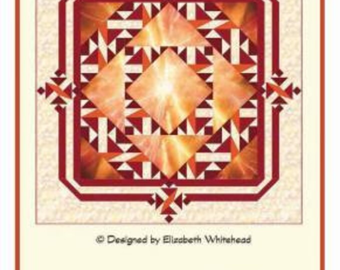 Quilt PATTERN - Bolts Alive Quilt Pattern by Windmill Quilts - 81" X 81 ...