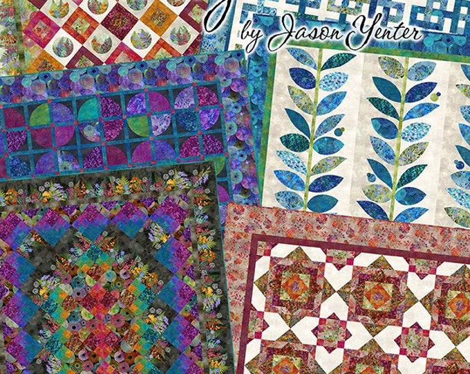 Halcyon Quilts Pattern Book by Jason Yenter for in the Beginning ...