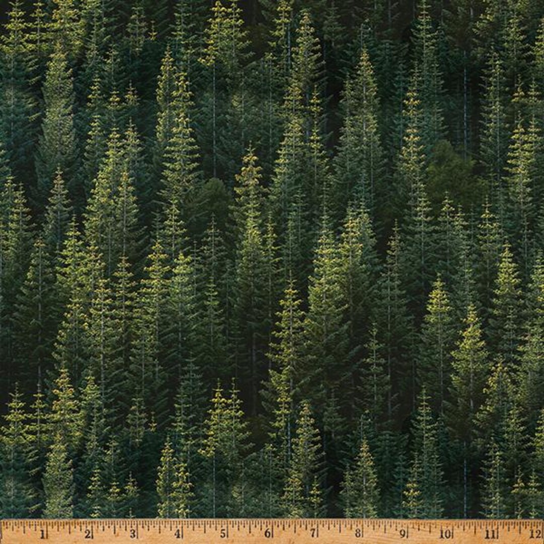Green Trees From the off the Grid Collection by Hoffman - W5441-8 ...
