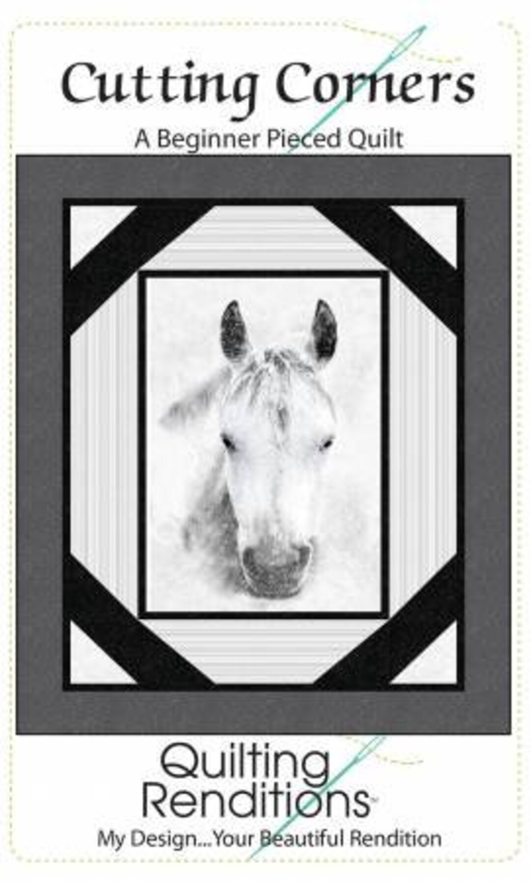 Quilt PATTERN - Cutting Corners Quilt Pattern by Quilting Renditions ...