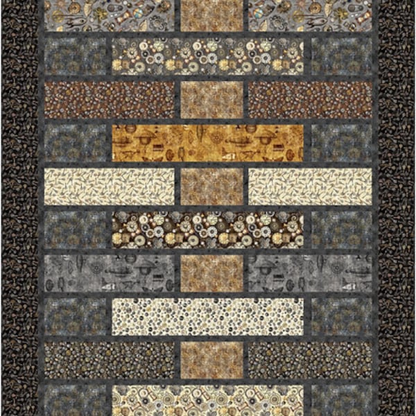 Steampunk Quilt Kit - Etsy