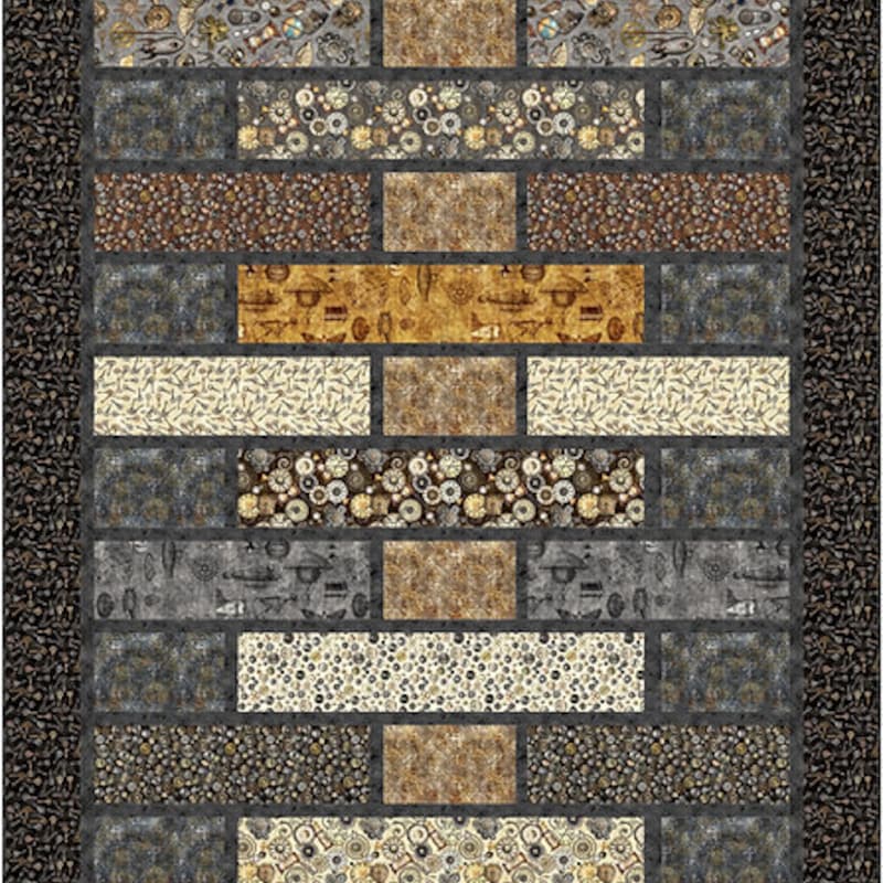 Steampunk Quilt Kit - Etsy