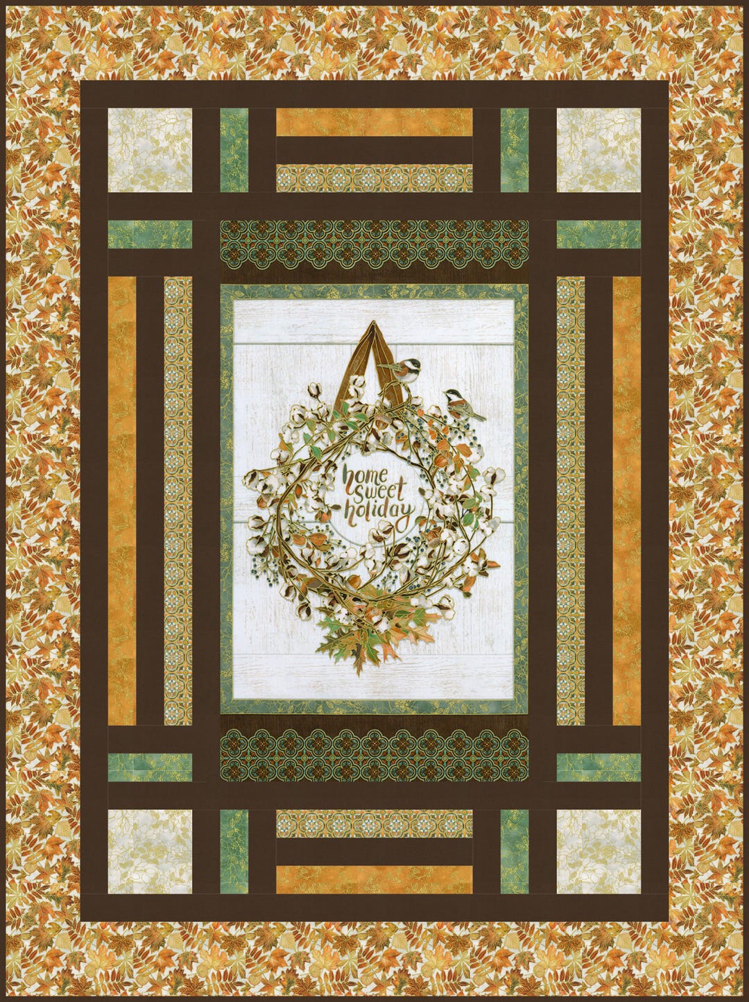 PDF QUILT PATTERN - Cubbies - Kaufman Warm Welcome Quilt Pattern by ...