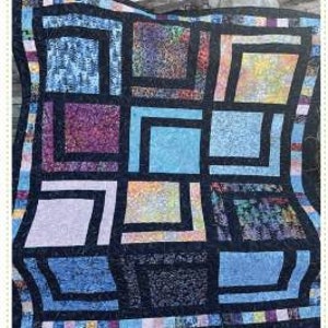 Quilt PATTERN - Double Time Pattern by Quilting Renditions - Lap, Twin ...