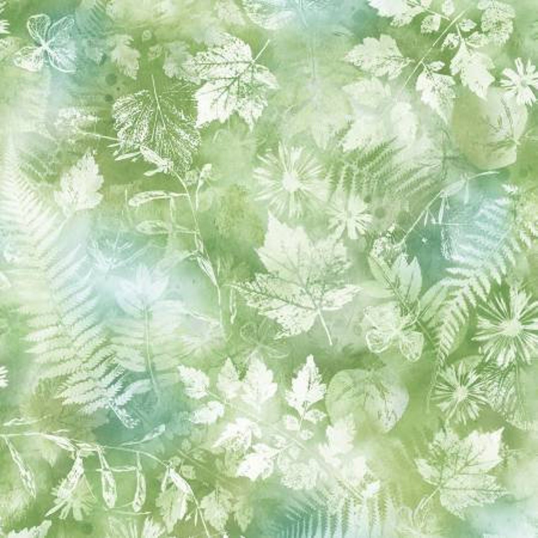 Fern From the Mystic Mountain Collection by Hoffman Digitally Printed ...