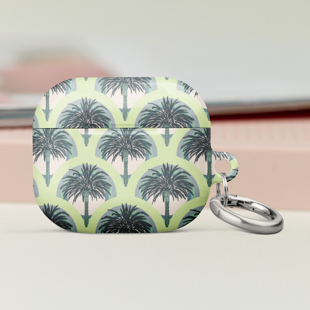 Green Tropical Sunrise Airpods Case, Palm Tree Sunset Pro 2, 3rd ...