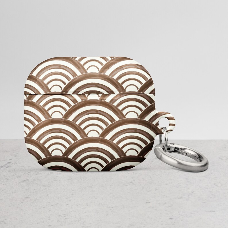 Seigaiha Japanese Wave Pattern AirPod Case, Pro 2 3 Airpods Case With ...