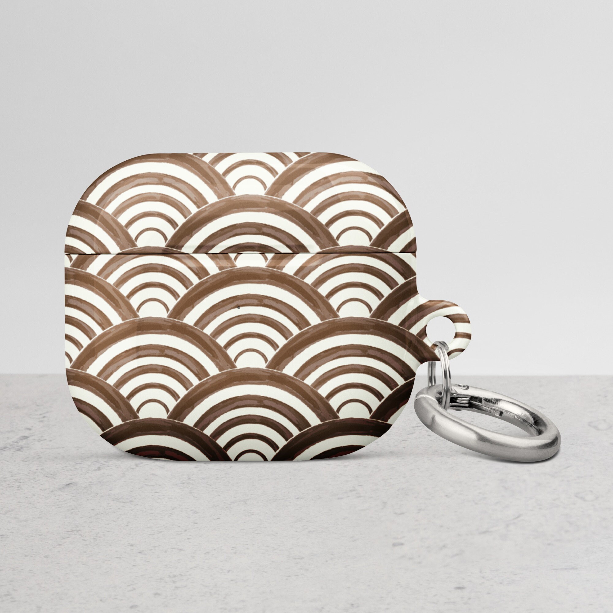 Seigaiha Japanese Wave Pattern AirPod Case, Pro 2 3 Airpods Case With ...