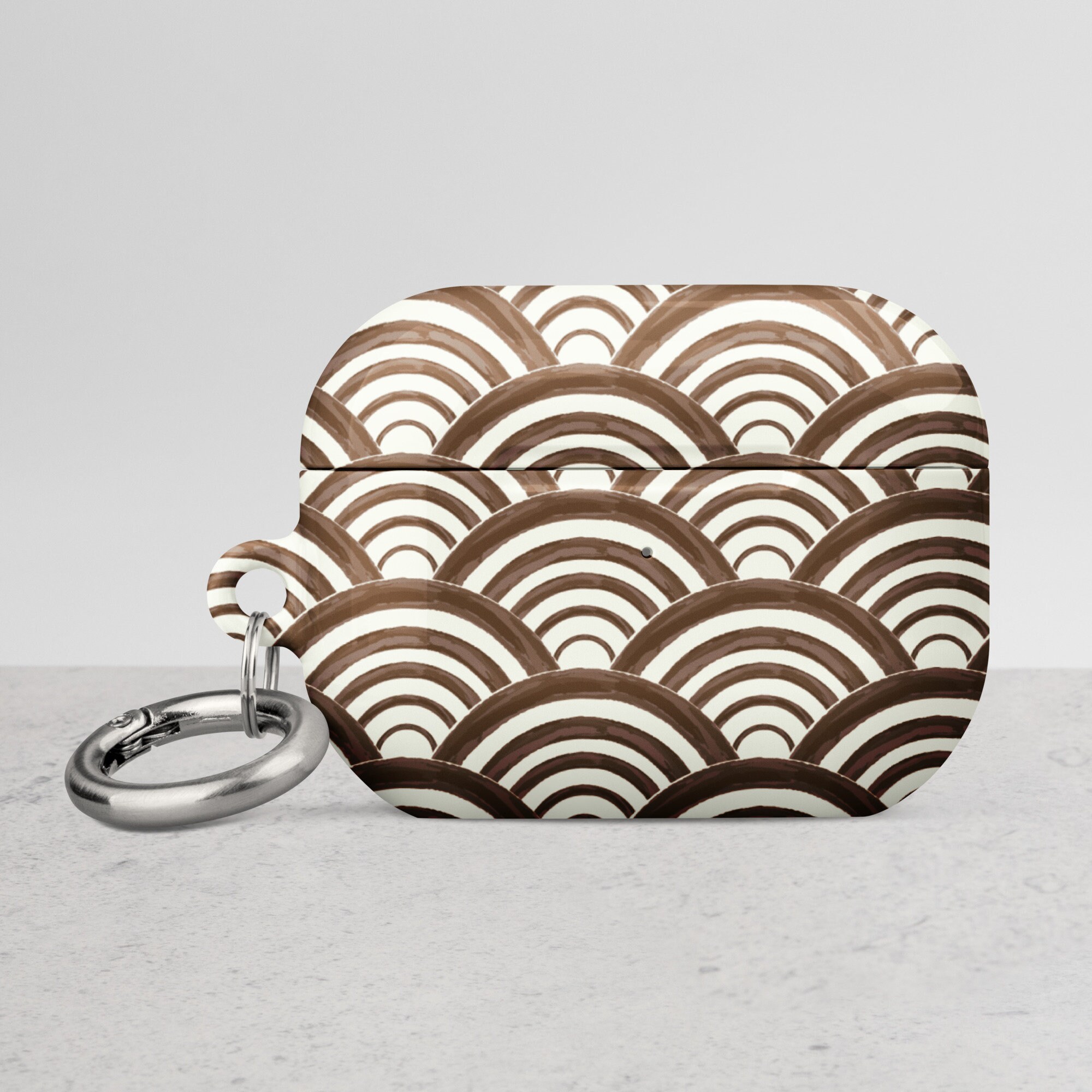 Seigaiha Japanese Wave Pattern AirPod Case, Pro 2 3 Airpods Case With ...