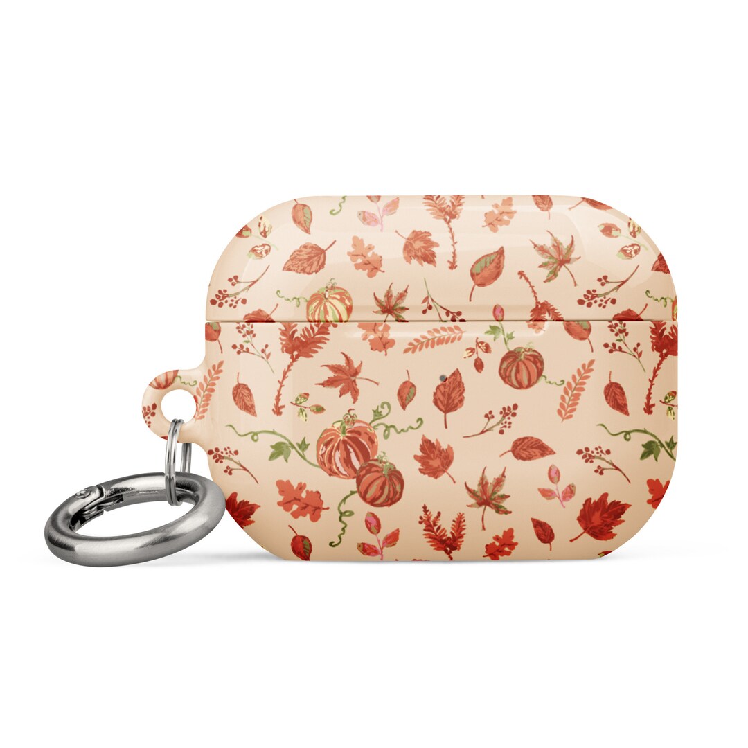 Watercolor Autumn Leaves Airpods Case, Fall Leaf Air Pods Cover ...