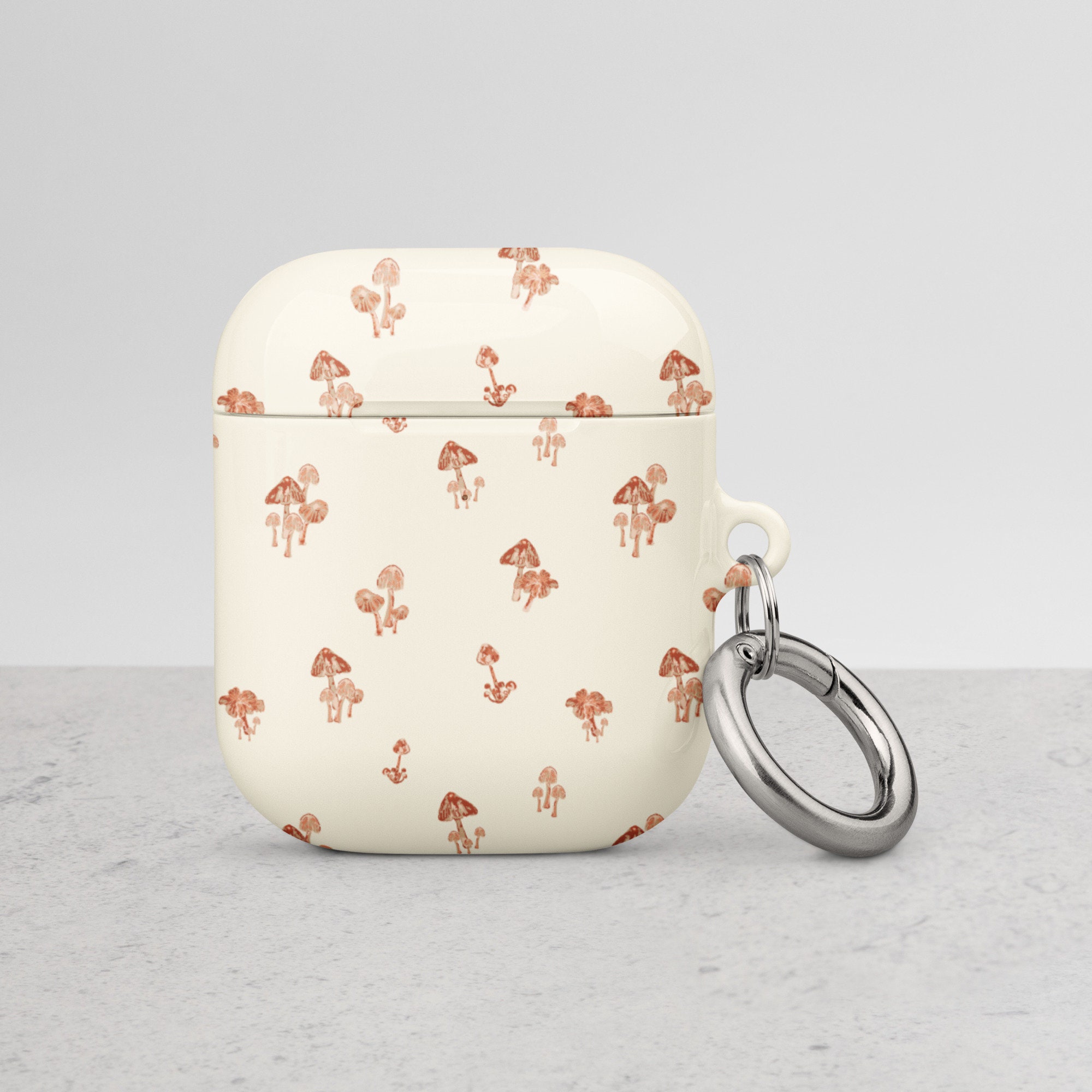 Watercolor Autumn Mushroom Fields Airpods Case Pro 2 3rd Earbud Cover ...