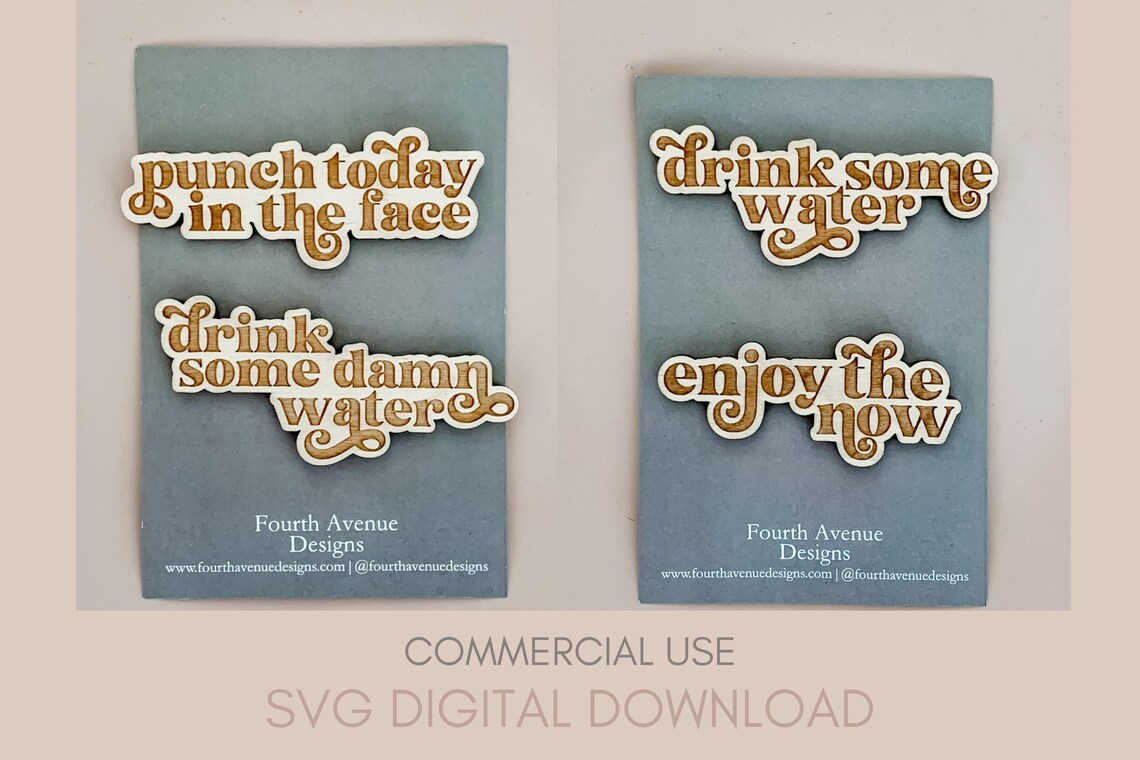 Funny Magnets Set Motivational Magnet Set Laser Engrave - Etsy