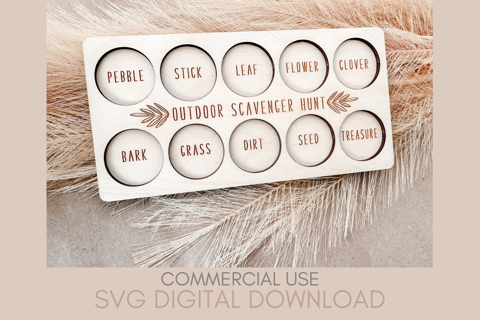 Outdoor Scavenger Hunt Svg,| Summer Kids Activities Svg | Kids Svg ...