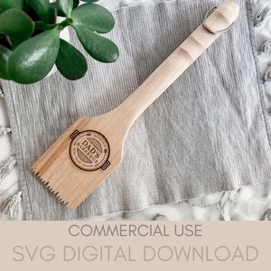 Dad's BBQ Grill Scraper SVG | Father's Day Gift Svg | Father's Day BBQ ...