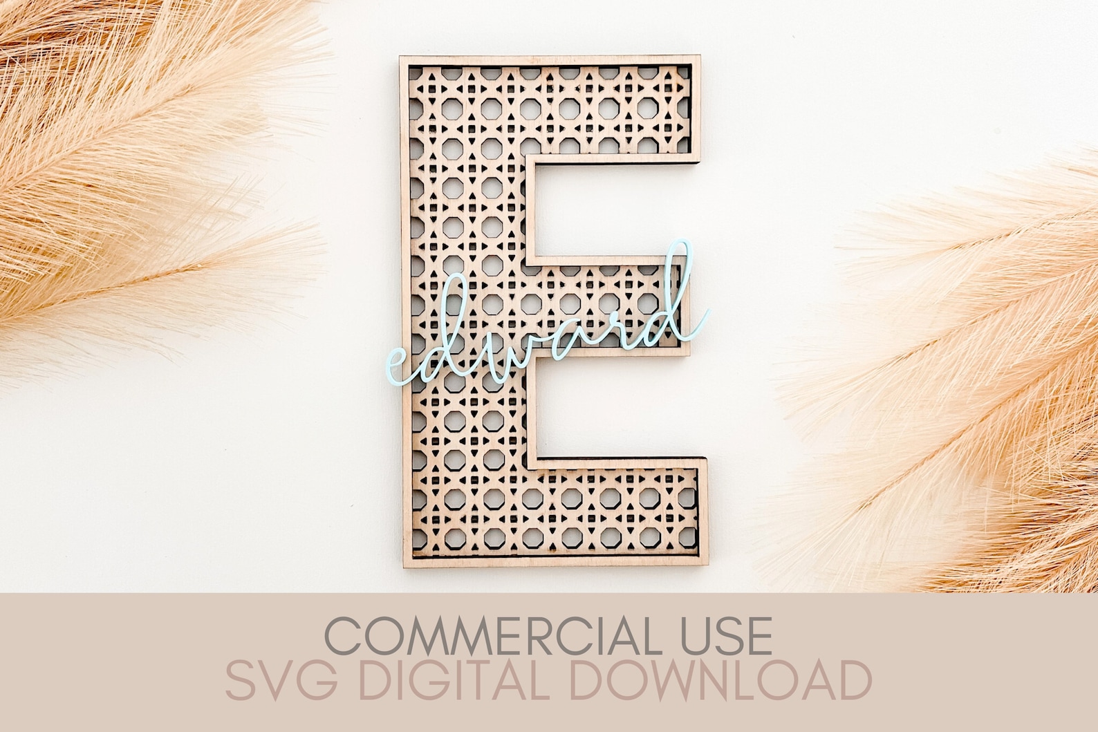 SVG Rattan Letter Alphabet | SVG Full Alphabet and Numbers| Laser ...
