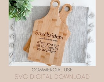 Snacksident Svg - Etsy