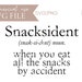 Snacksident SVG File | Cutting Board SVG | Glowforge | Cricut ...