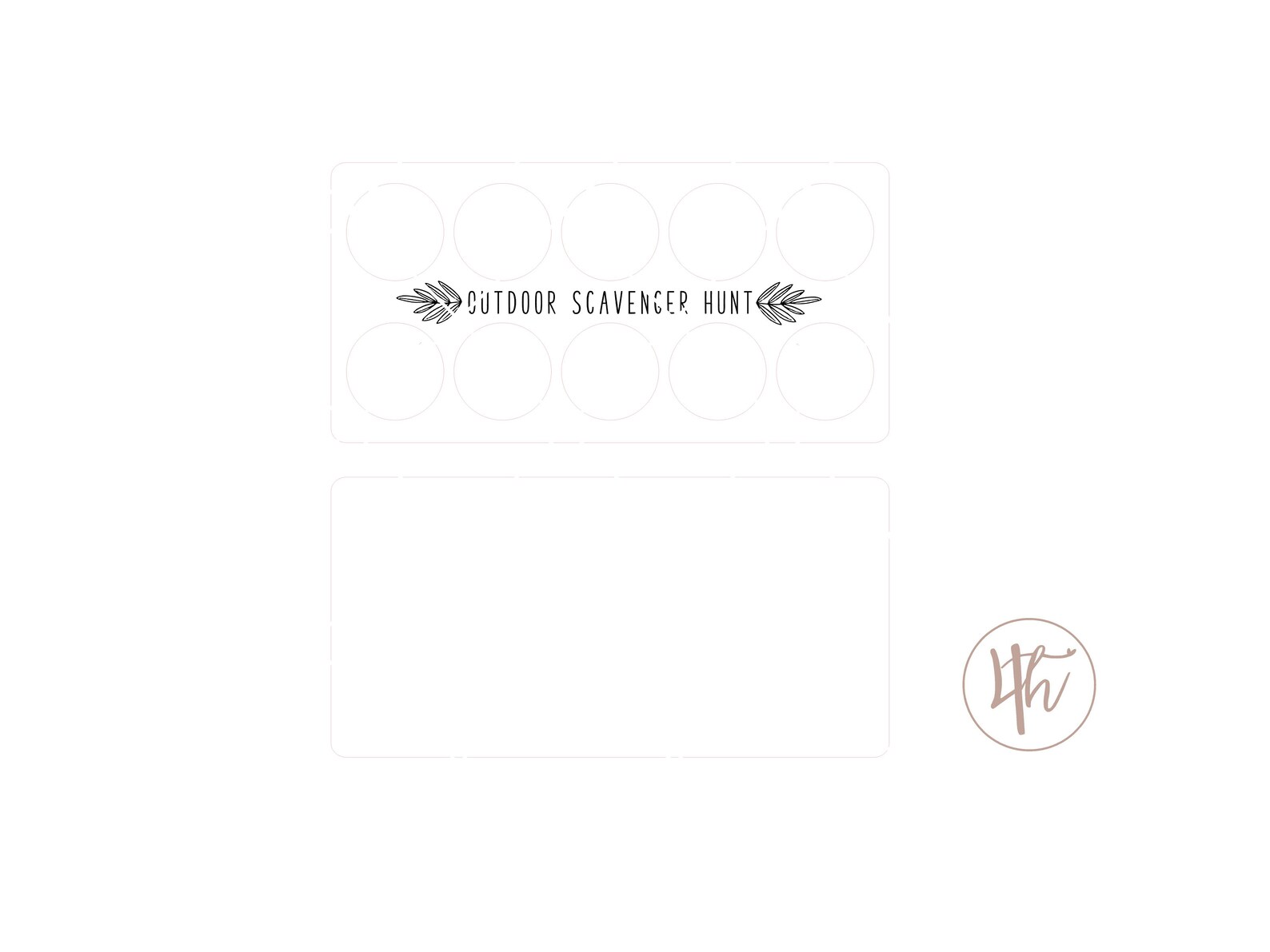 Outdoor Scavenger Hunt Svg,| Summer Kids Activities Svg | Kids Svg ...