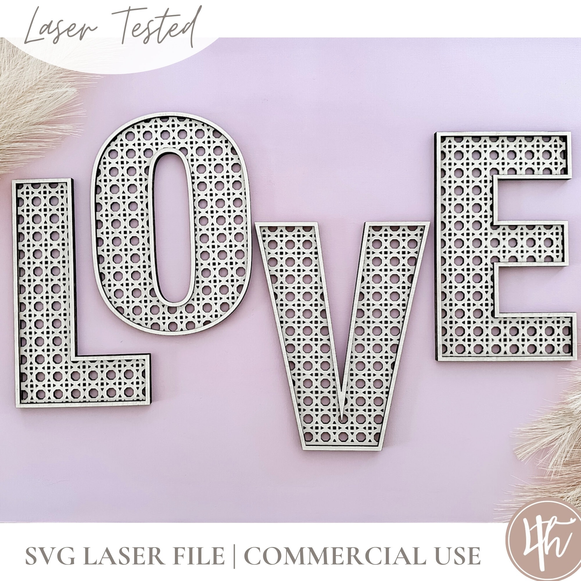 SVG Rattan Letter Alphabet | SVG Full Alphabet and Numbers| Laser ...