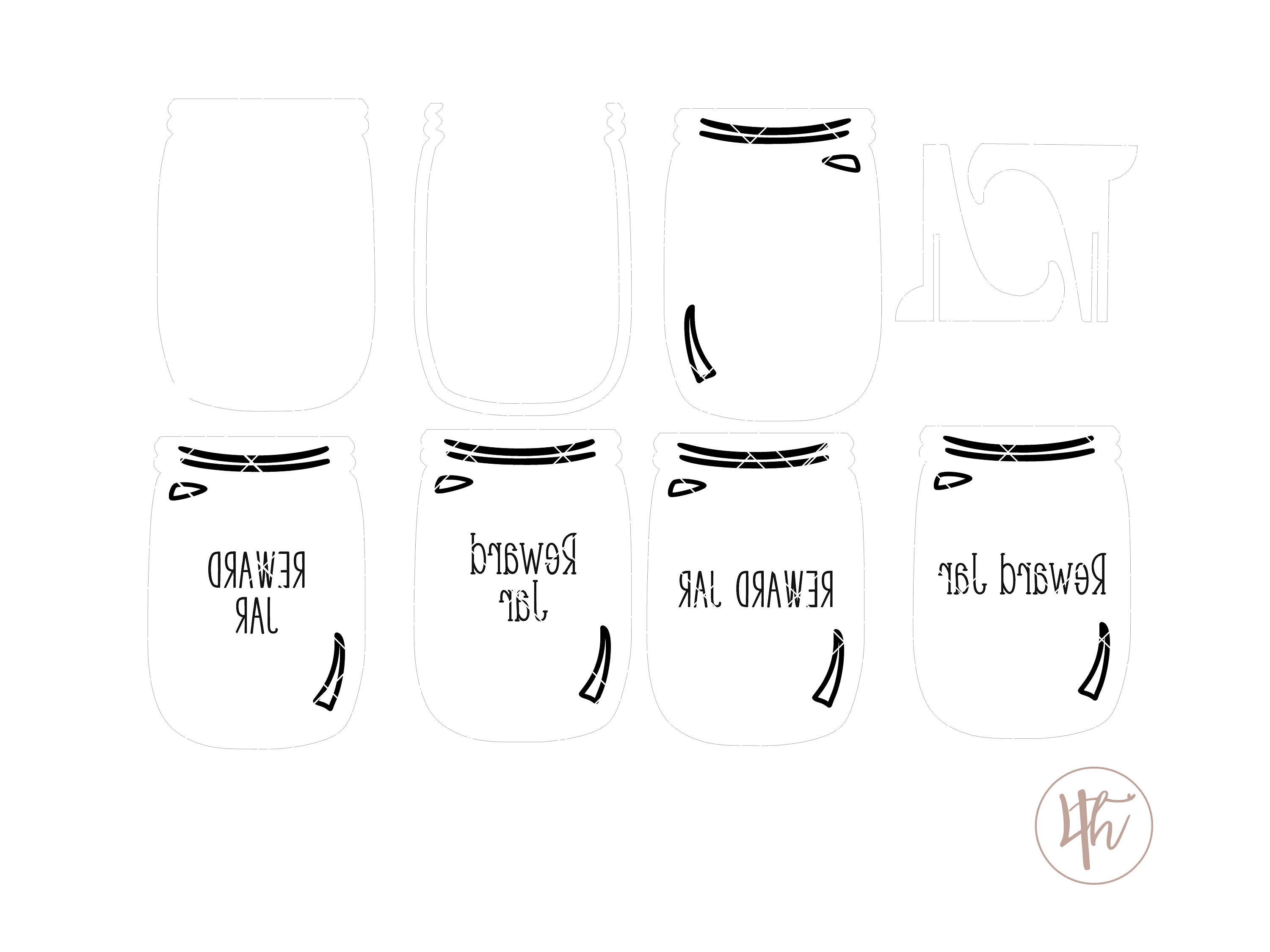 Reward Jar SVG Kids Reward Chart Svg Teacher Reward Jar - Etsy Australia