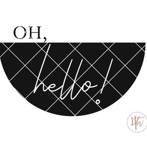 Oh Hello SVG| Farmhouse Svg | Welcome Signs| Round Signs | Instant ...