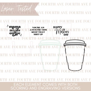 Mother's Day Coffee Gift Card Holder SVG | Mother's Day Gift Svg ...