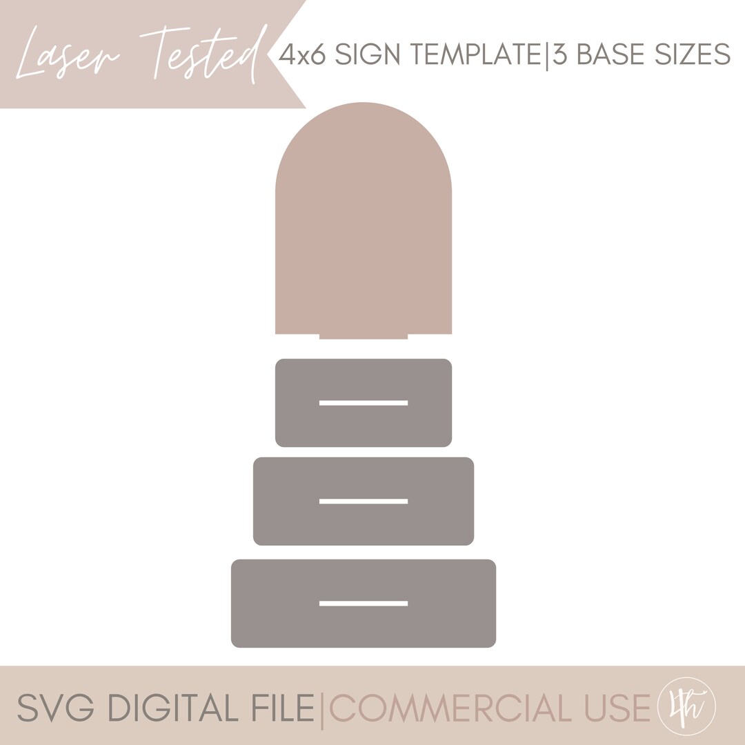 4x6 Arch Sign Template SVG | Arch Table Numbers Svg | Arch Wedding Sign ...