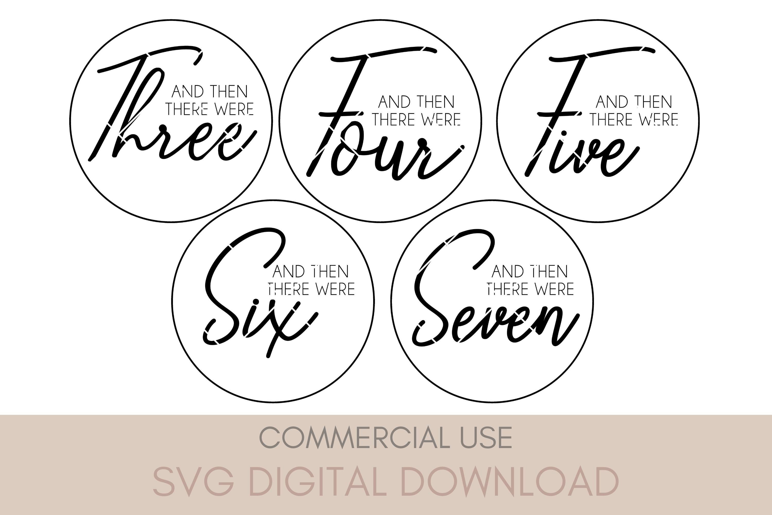 Baby Announcement Svg and Then There Were Svg Newborn Sign - Etsy Australia