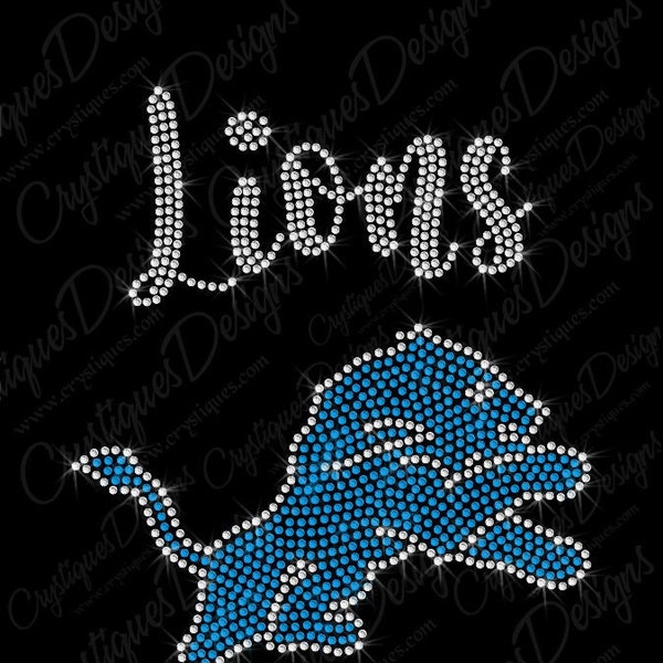 Rhinestone Lions Svg - Etsy